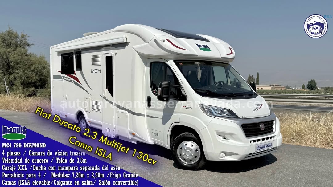 Perfilada McLouis MC4-79G DIAMOND segunda mano Autocaravanas Sierra ...